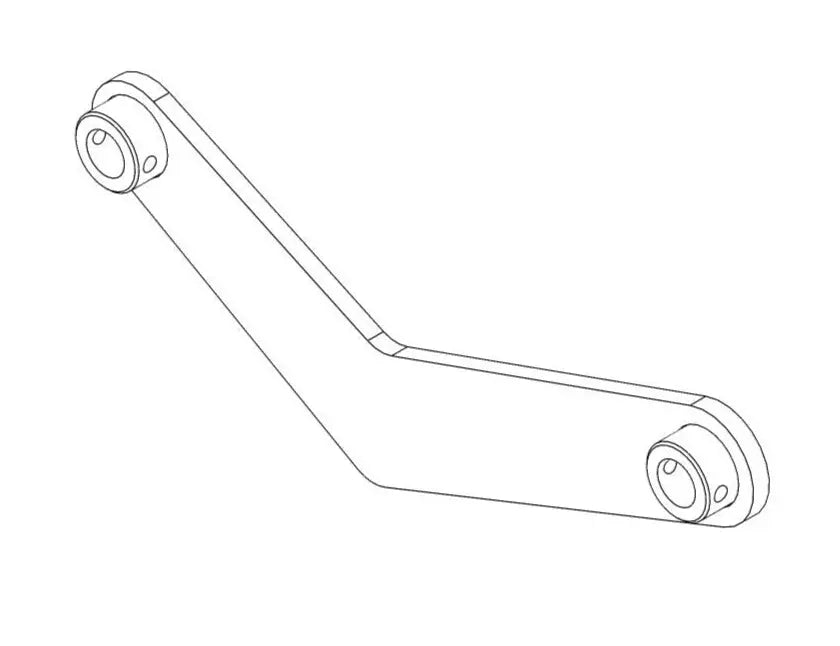 JD 640 SL Loader Linkage Right Handed Rear - Replaces Part AW27486 ...