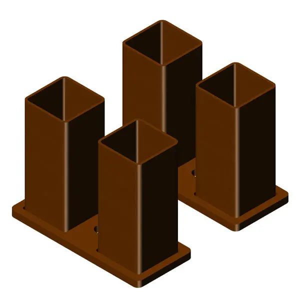 Square 2 Way Connectors for HiQual Horse Stalls – Ag Parts Direct
